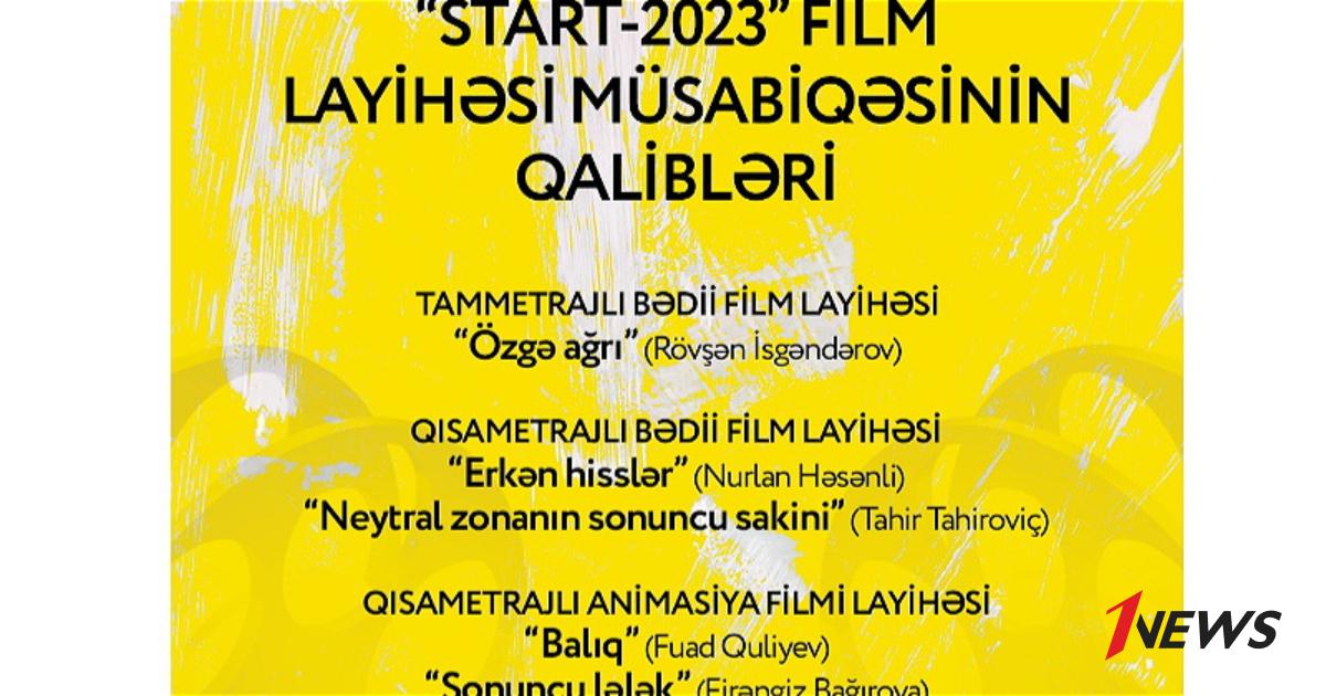 Стали известны победители конкурса кинопроектов START 2023 | 1news.az | Новости