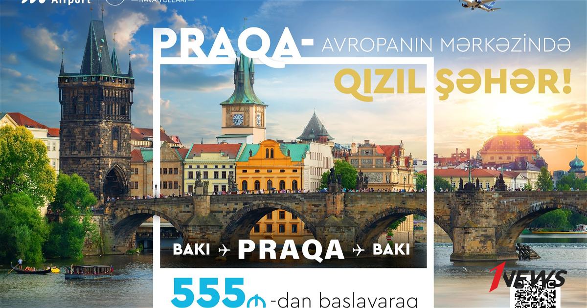 AZAL представляет скидочные билеты на авиарейсы в Прагу из Баку | 1news.az | Новости