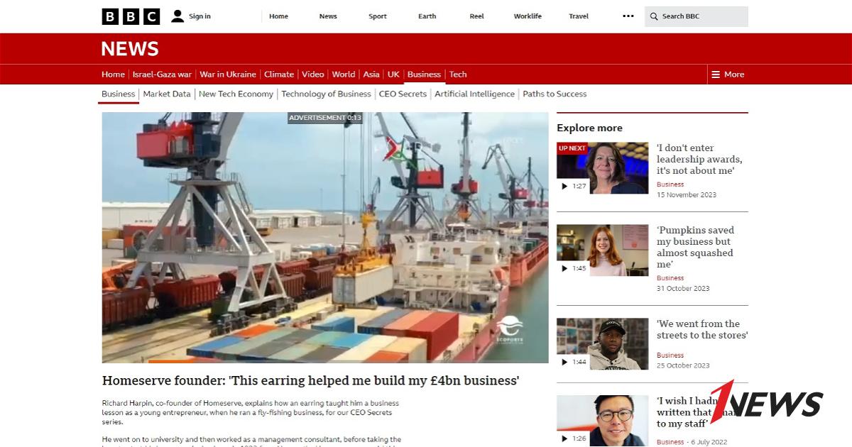 Видеоролик о Бакинском порте транслируется на телеканале Би-би-си в неделю проведения Всемирного ...