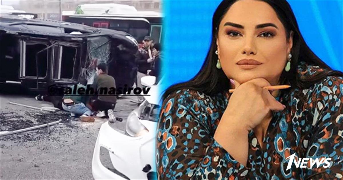 Распространились кадры ДТП с участием телеведущей Айтен Сафаровой – ВИДЕО - ОБНОВЛЕНО | 1news.az ...