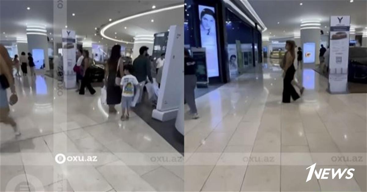 В Dəniz Mall сделали за заявление в связи со срабатыванием пожарной сигнализации - ВИДЕО ...