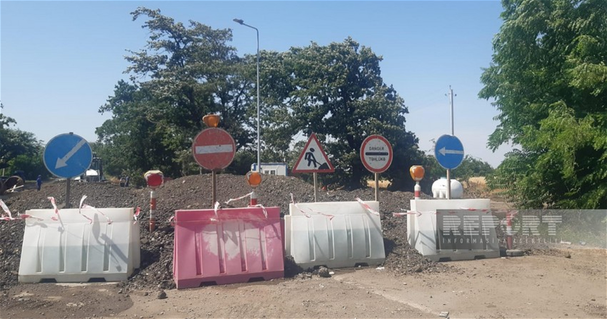 На старой магистрали Алят-Астара строится мост | 1news.az | Новости