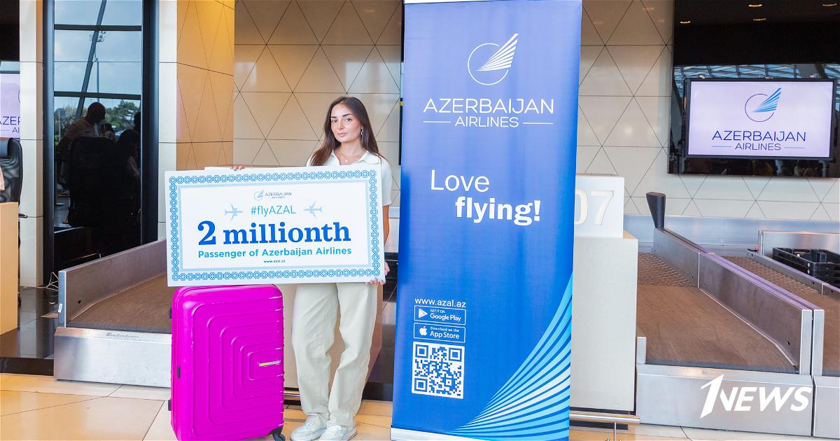 AZAL наградил своего двухмиллионного пассажира | 1news.az | Новости