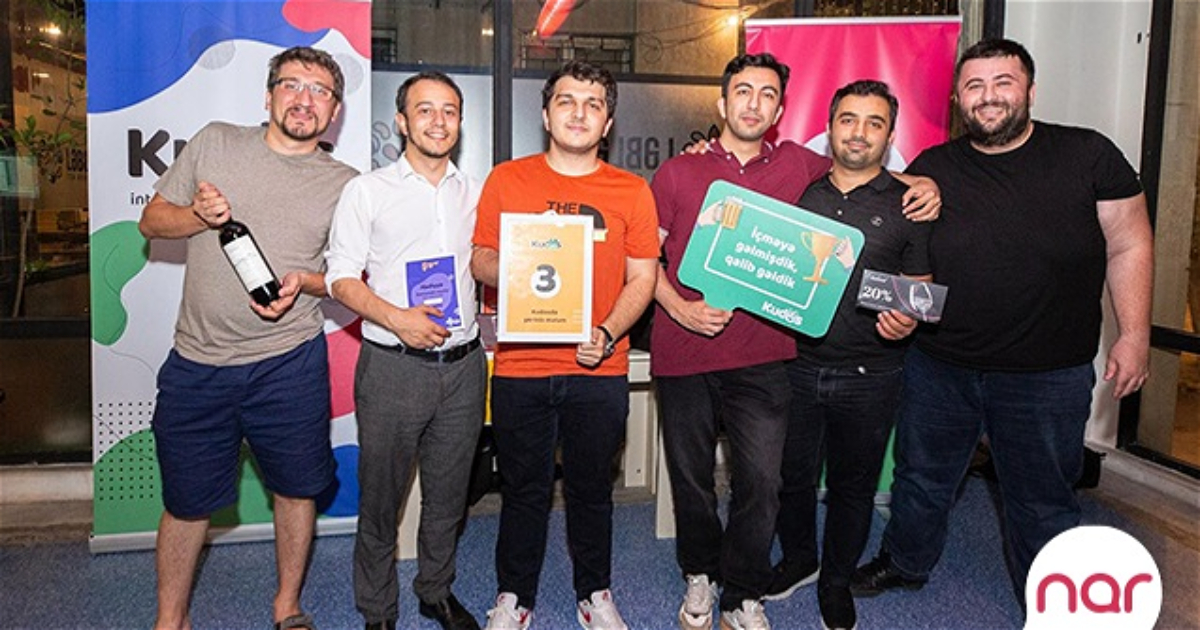 Nar наградил финалистов интеллектуальной игры Kudos - ФОТО | 1news.az ...