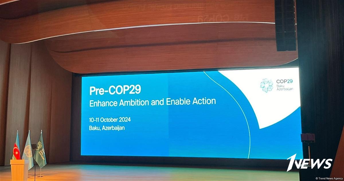 В Баку начало работу Pre-COP29 | 1news.az | Новости