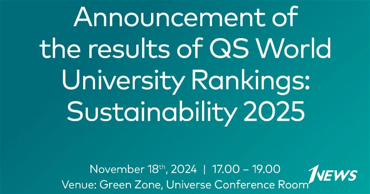В рамках COP29 будут объявлены результаты «Рейтинга лучших университетов мира: устойчивое ...