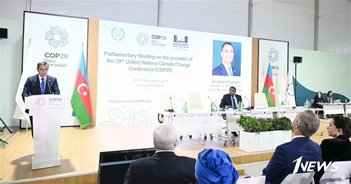 Принят итоговый документ Парламентской встречи, организованной в рамках COP29 - ФОТО | 1news.az ...