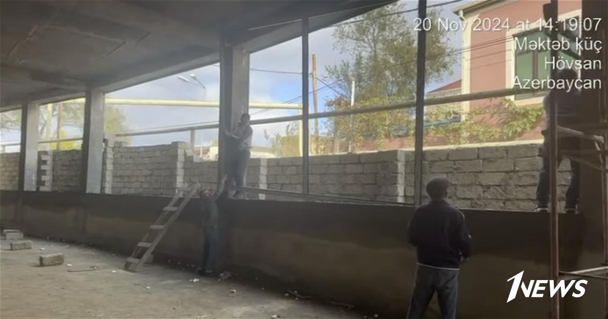 В поселке Говсан пресечена незаконная стройка – ВИДЕО | 1news.az | Новости