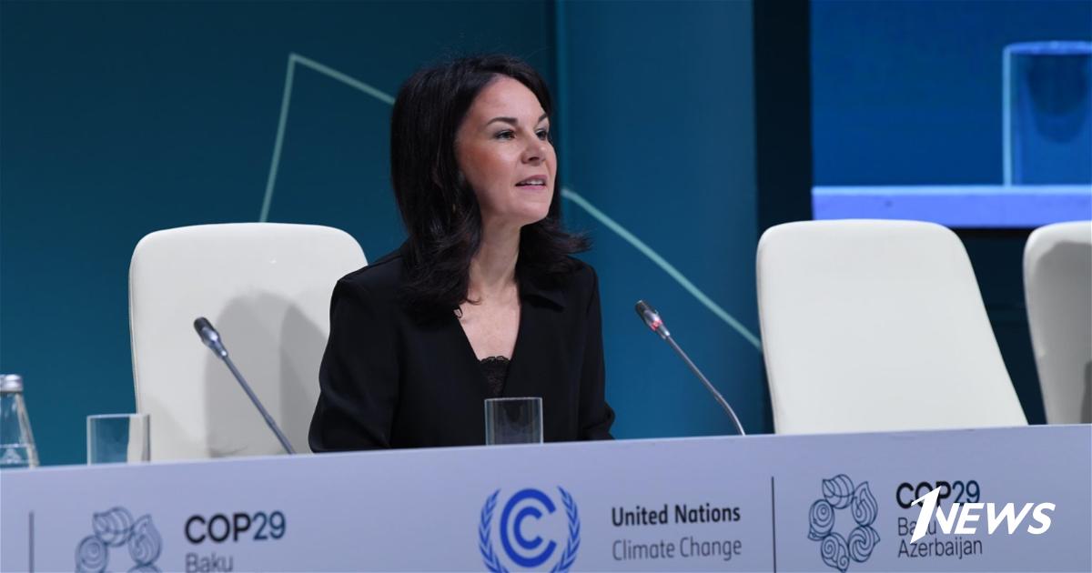 Бербок заявила о сложных переговорах на COP29 | 1news.az | Новости