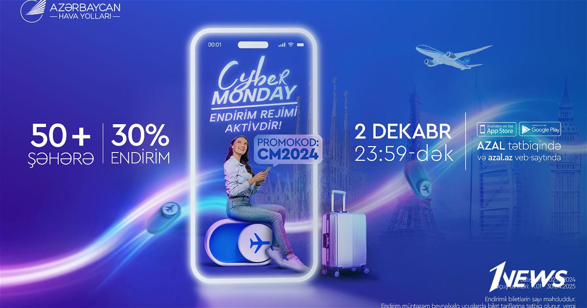 Скидки на Cyber Monday от AZAL | 1news.az | Новости