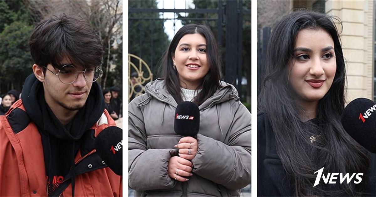 2024 год глазами азербайджанских студентов: И их планы на будущее - ВИДЕООПРОС | 1news.az | Новости
