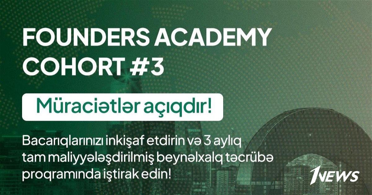 При поддержке PASHA Holding, открыта регистрация на 3-й поток программы “Founders Academy ...