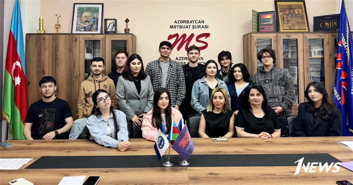 Главный редактор 1news.az поделилась опытом со студентами БГУ - ФОТО | 1news.az | Новости