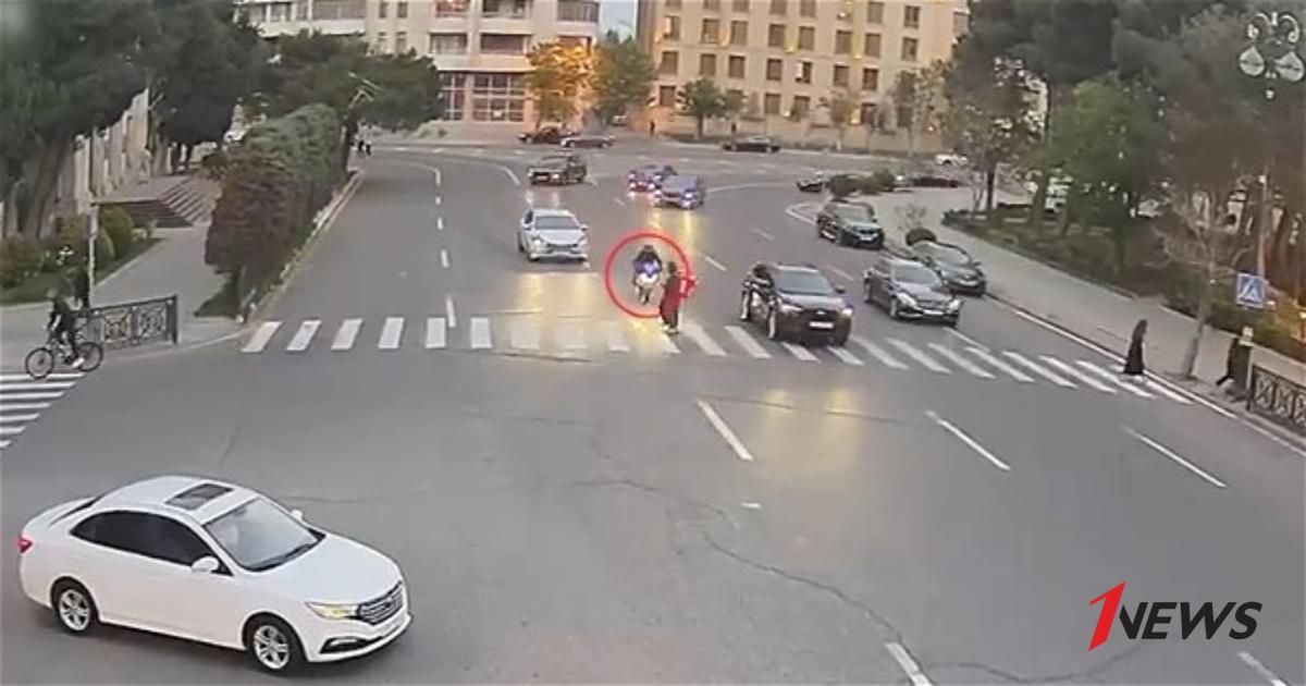 Жуткие кадры ДТП с наездом на пешеходов - ВИДЕО | 1news.az | Новости