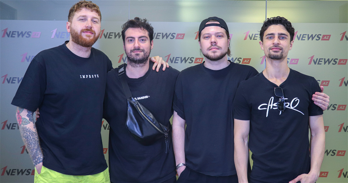 Группа Mamagama в гостях у 1news.az: «На какие-то явные результаты мы не подавались ...