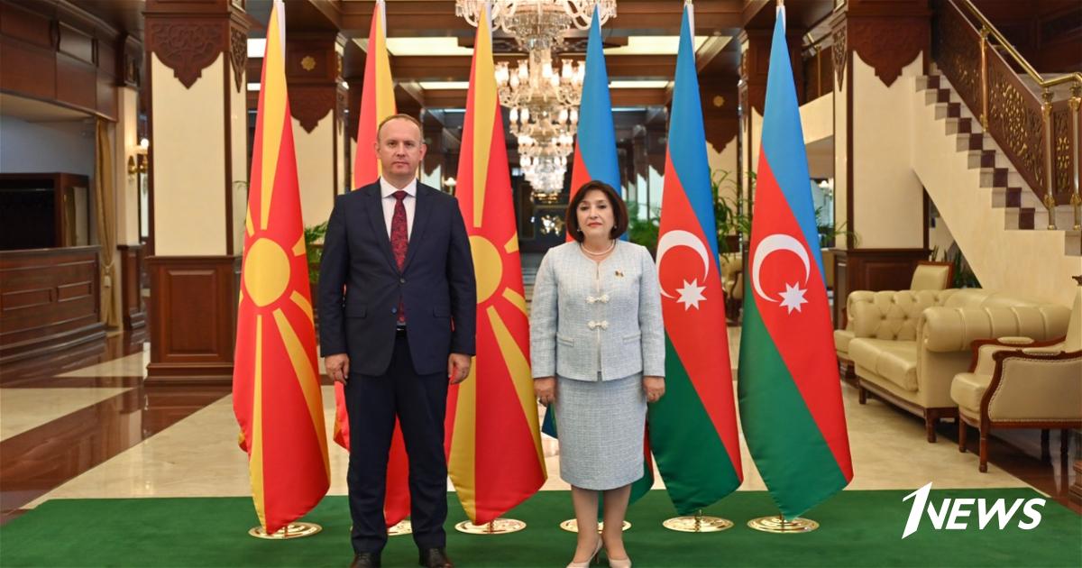 Обсуждены парламентские связи между Азербайджаном и Северной Македонией - ФОТО | 1news.az | Новости