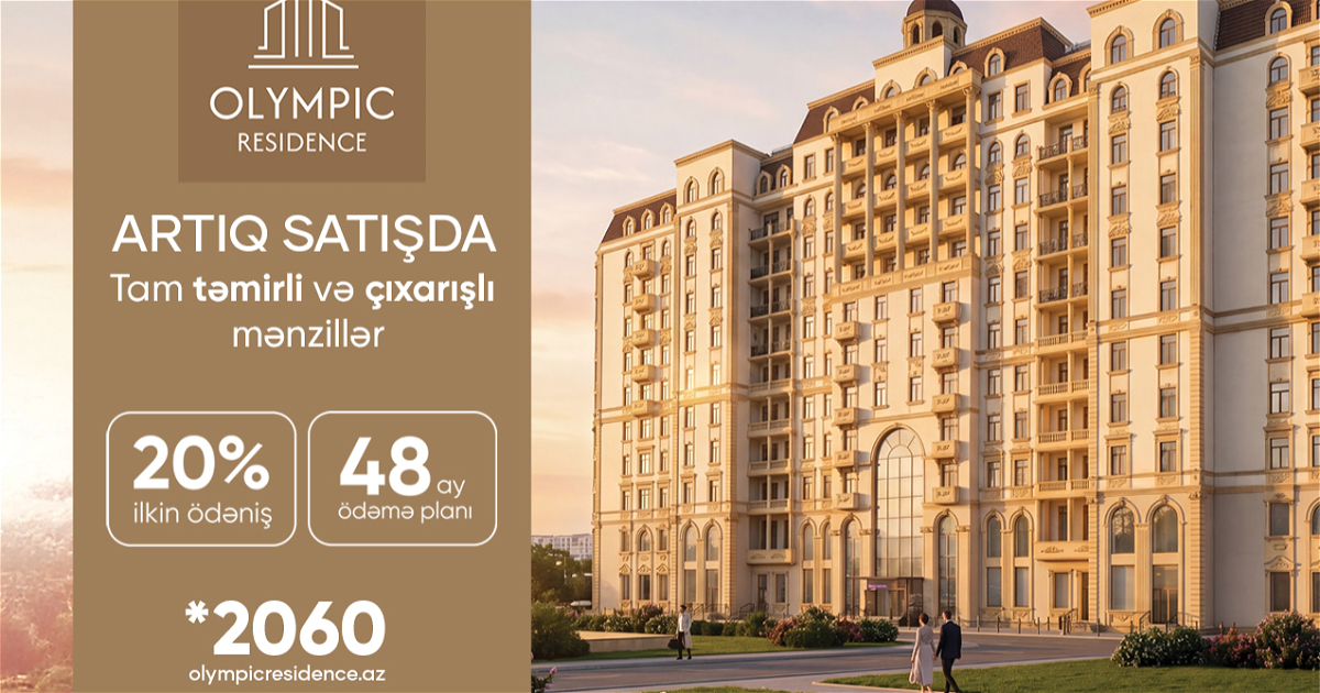 Новая эпоха легендарной «Atletlər Kəndi»: Жилой комплекс «Olympic ...